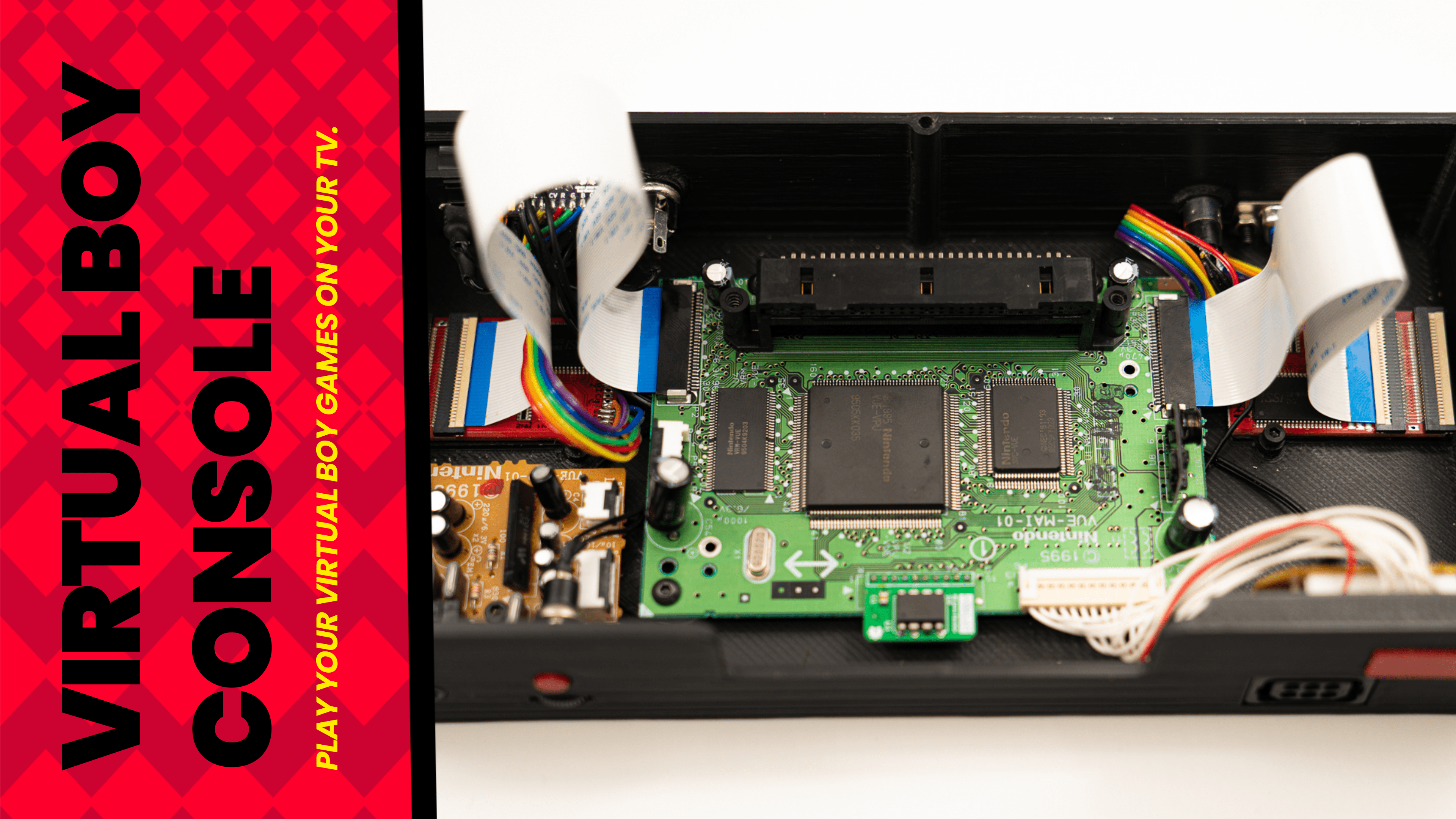 VIRTUAL BOY CONSOLE - PLAY YOUR VIRTUAL BOY GAMES ON YOUR TV! - FingerCramp